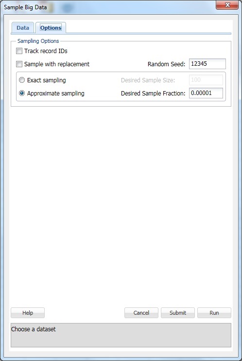 Sampling And Summarizing Big Data Solver 5139