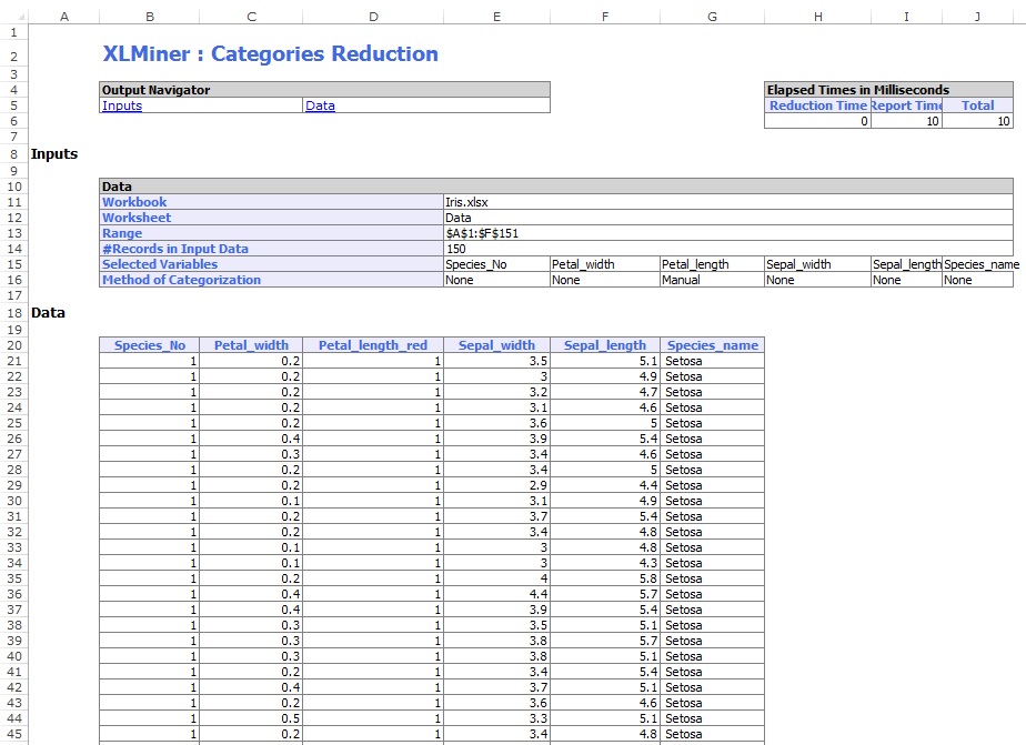 Transform Categorical Data Example | solver