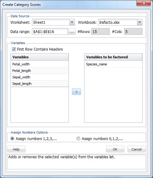 Transform Categorical Data Example | solver