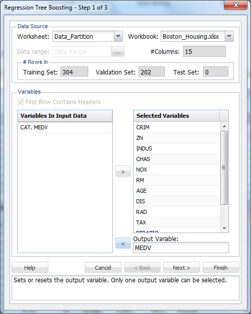 Boosting - Regression Tree Example | solver