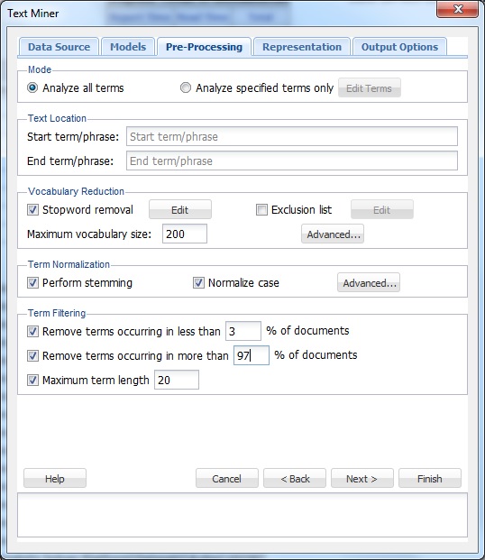 Text Mining Example | solver