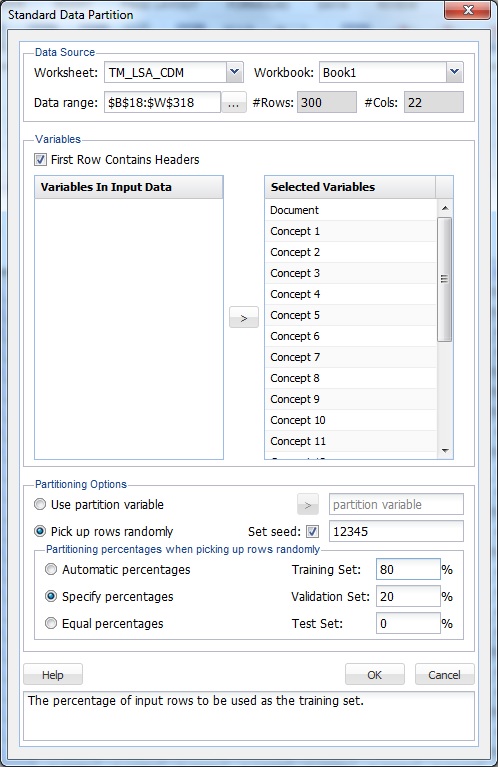 Text Mining Example | solver