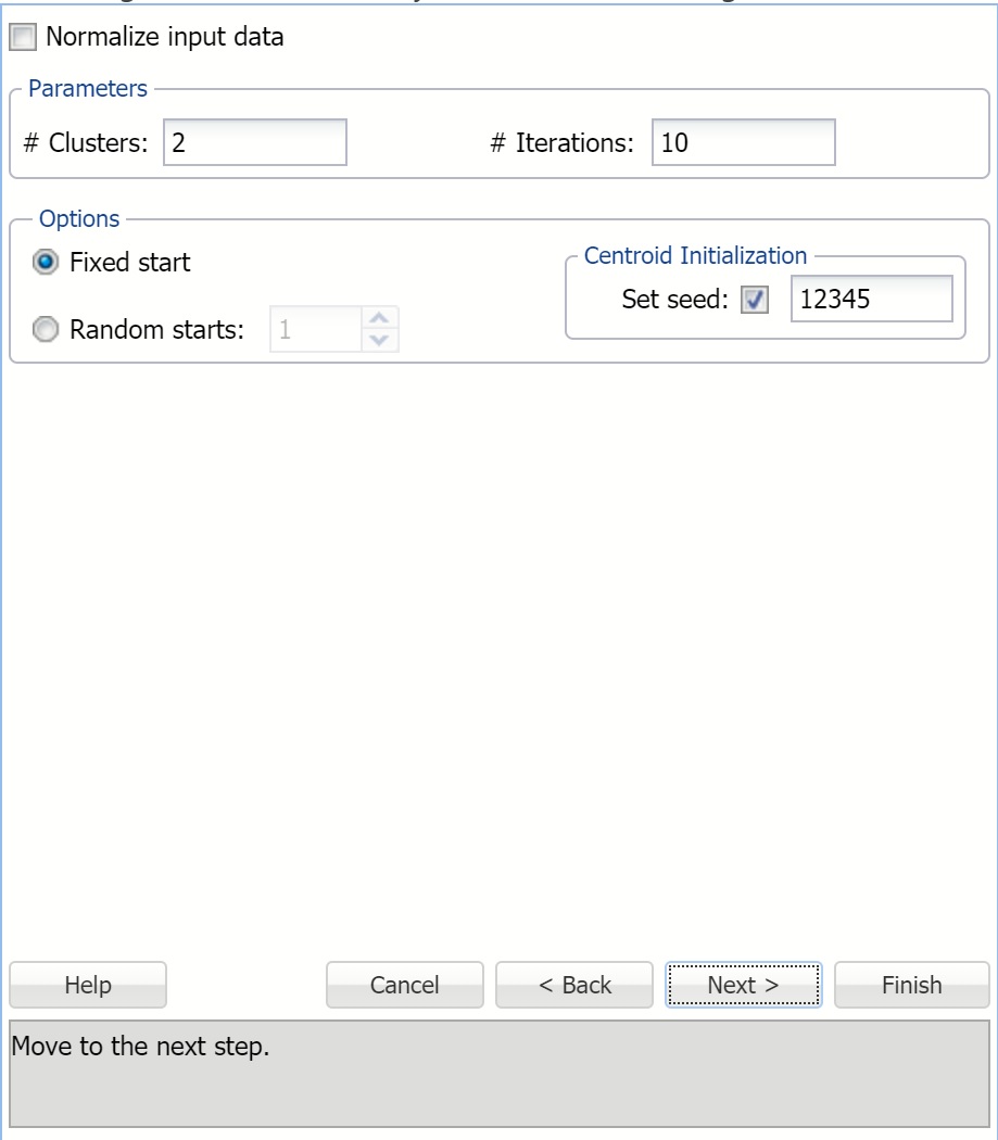 Using k-Means Clustering | solver